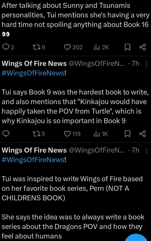 New + Old Info from Tui! | Fandom