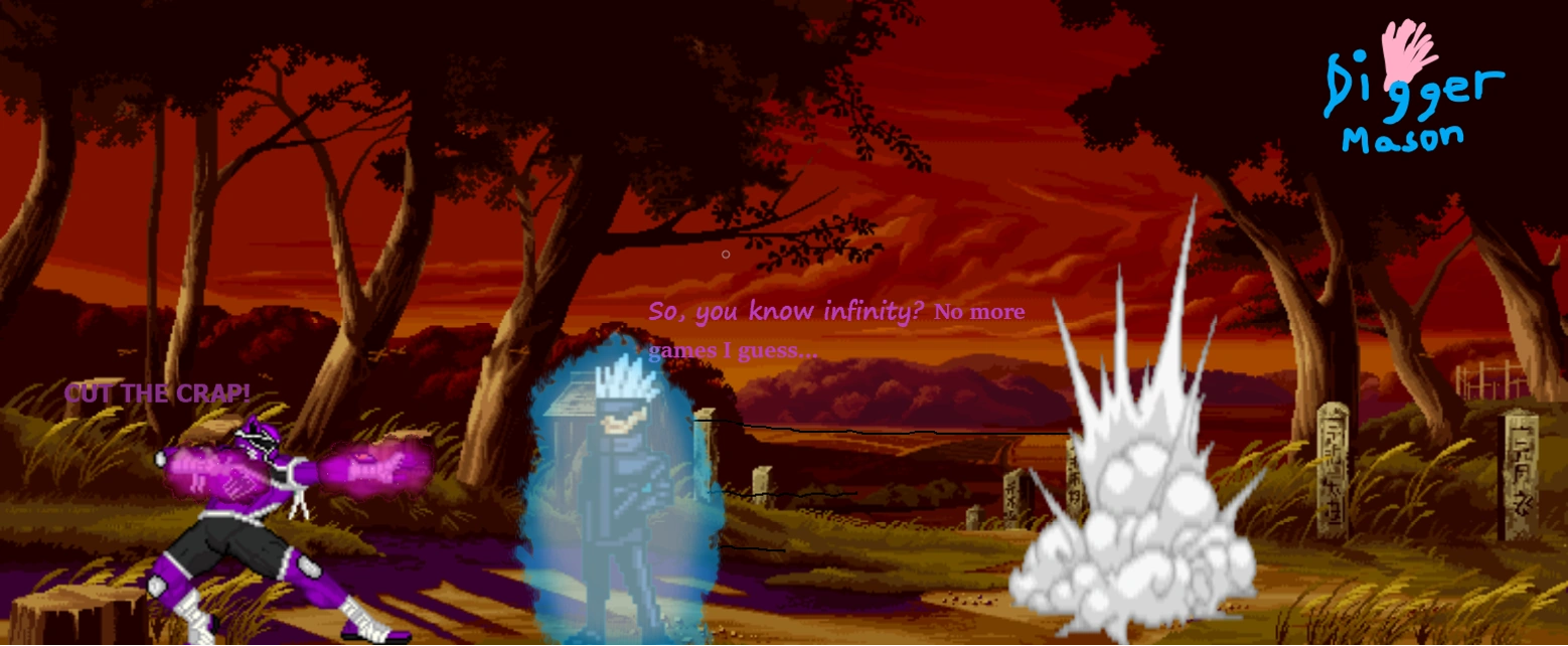 Gojo vs Robert James Sprite render | Fandom