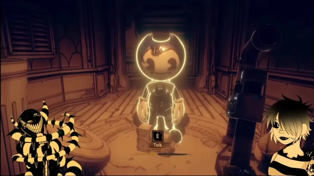 This guy has the best reaction to baby bendy | Fandom