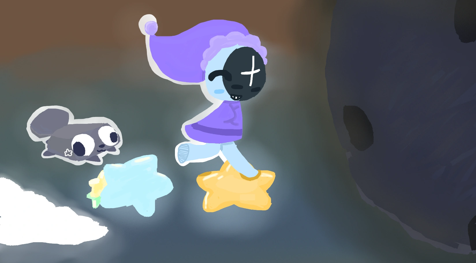 Astro and Pebble to the MOON!🌙🪨 | Fandom