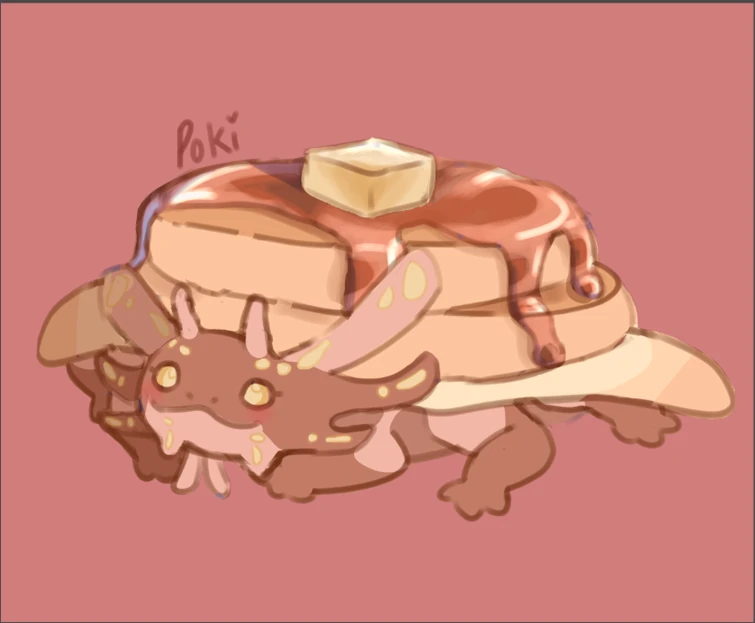 Pancake Chamei art! | Fandom