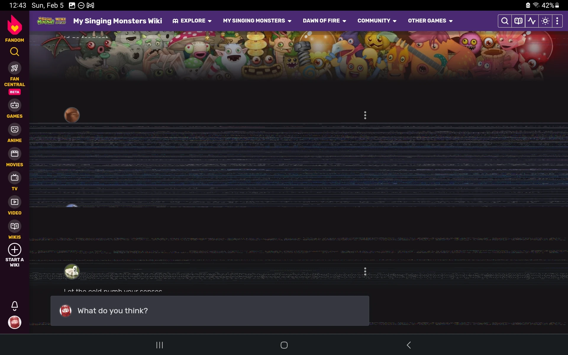 Help my fandom.com is glitching | Fandom