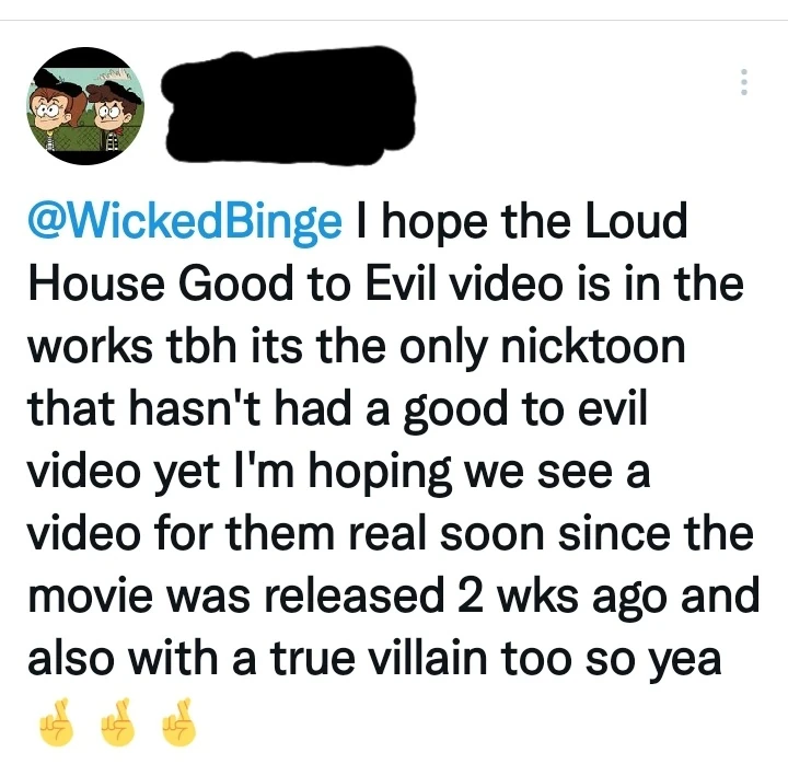 About a Loud House characters good to evil video from wickedbinge good ...