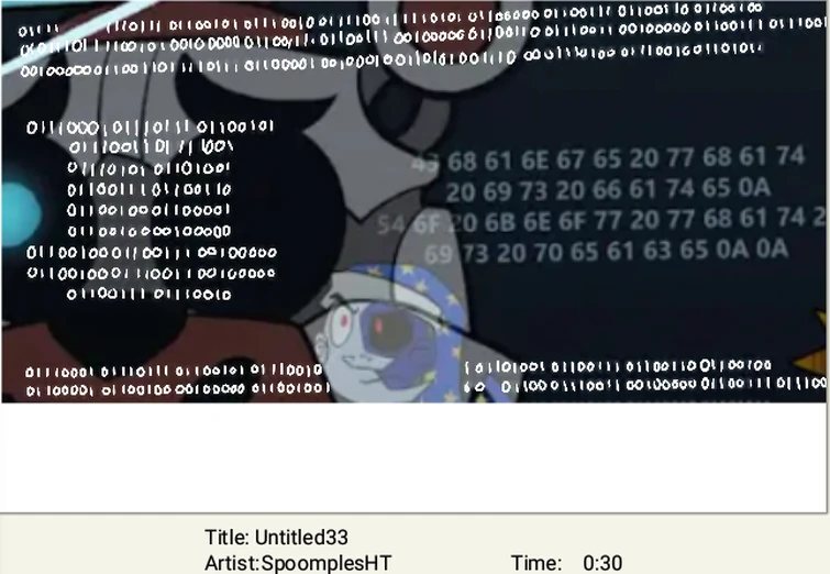 Binary code on new SaMs. | Fandom
