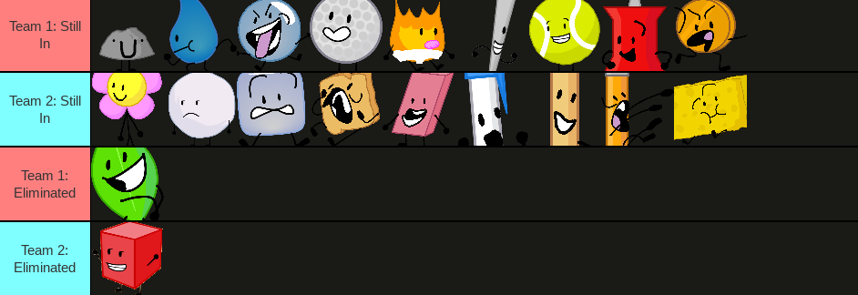 BFDI Season 1 Tournament: Round 3 start! | Fandom