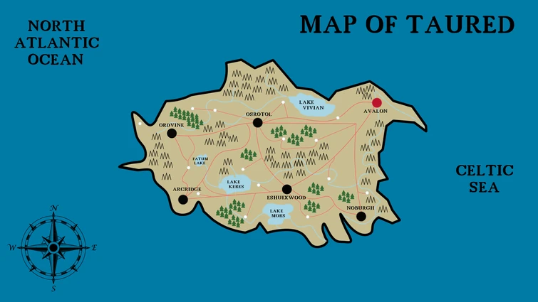 map of taured, my fictional country | Fandom
