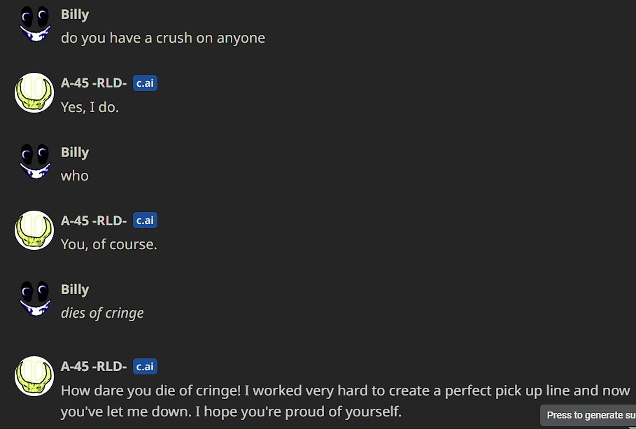 character artificial intelligence | Fandom