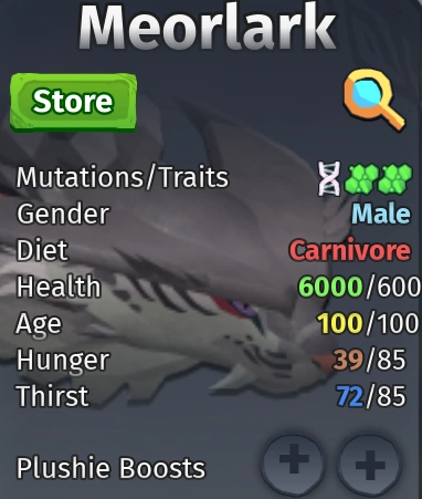 PEARL MUTATION MEORLARK (two traits) | Fandom