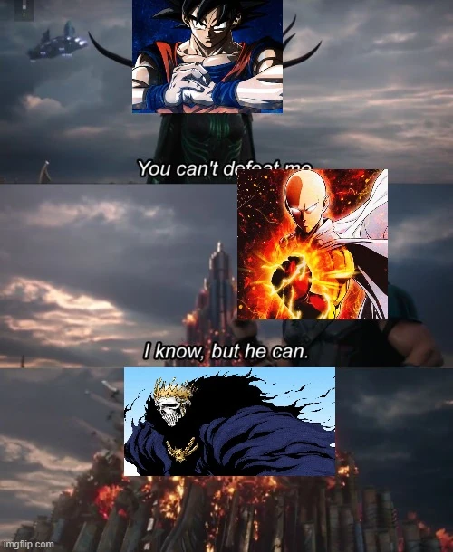 Goku vs Saitama meme/s | Fandom