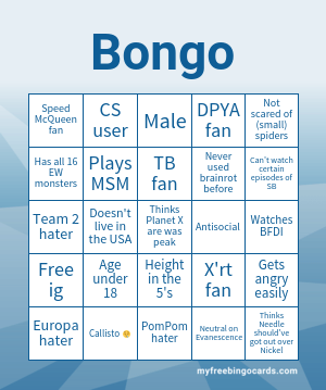 *inhale* *exhale* Bongo. | Fandom