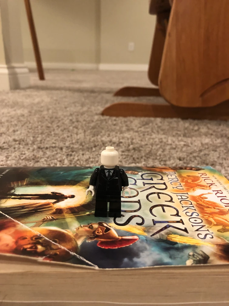 Made a Slender Man Lego mini figure | Fandom