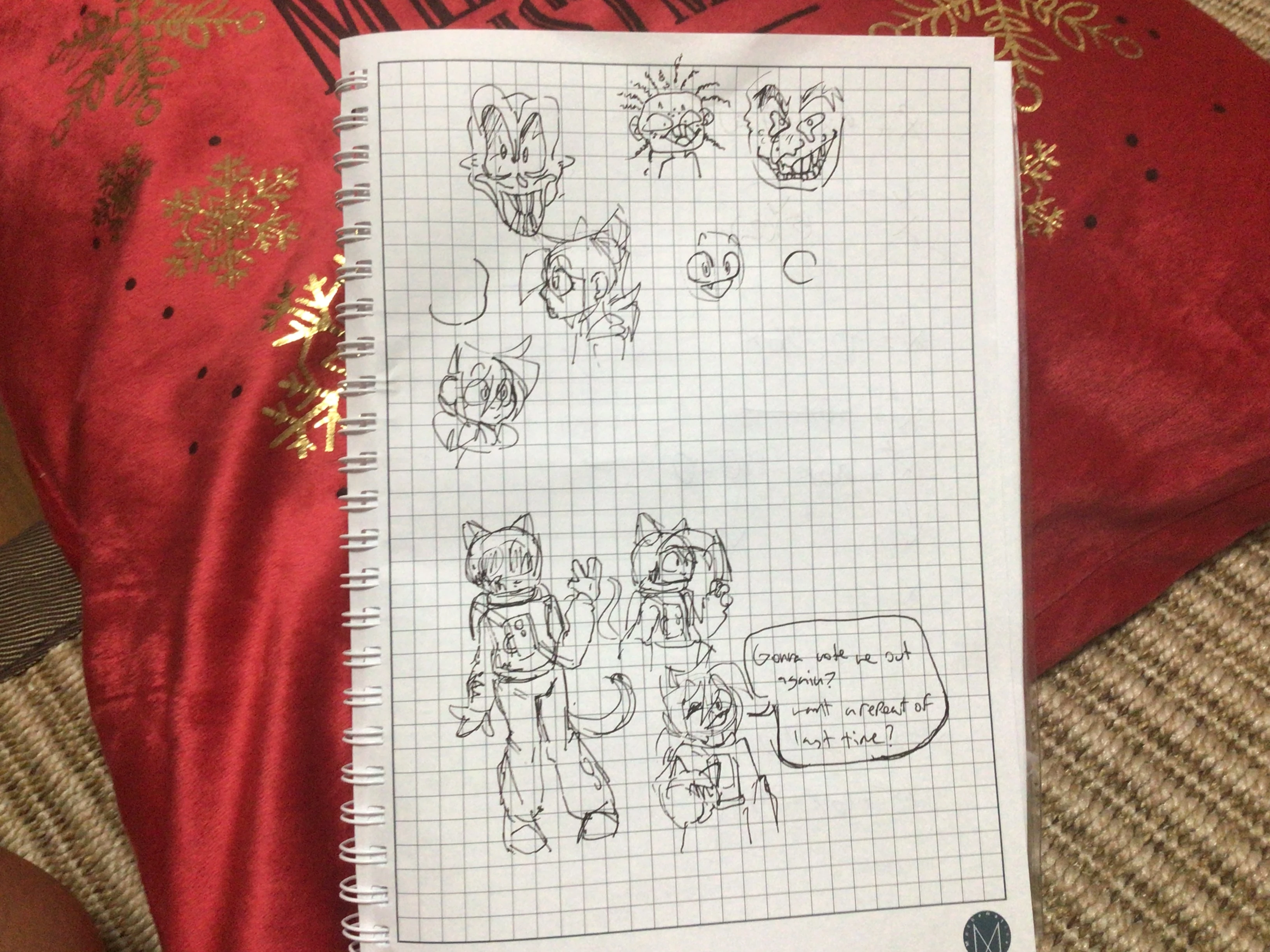 Some doodles I made in math | Fandom