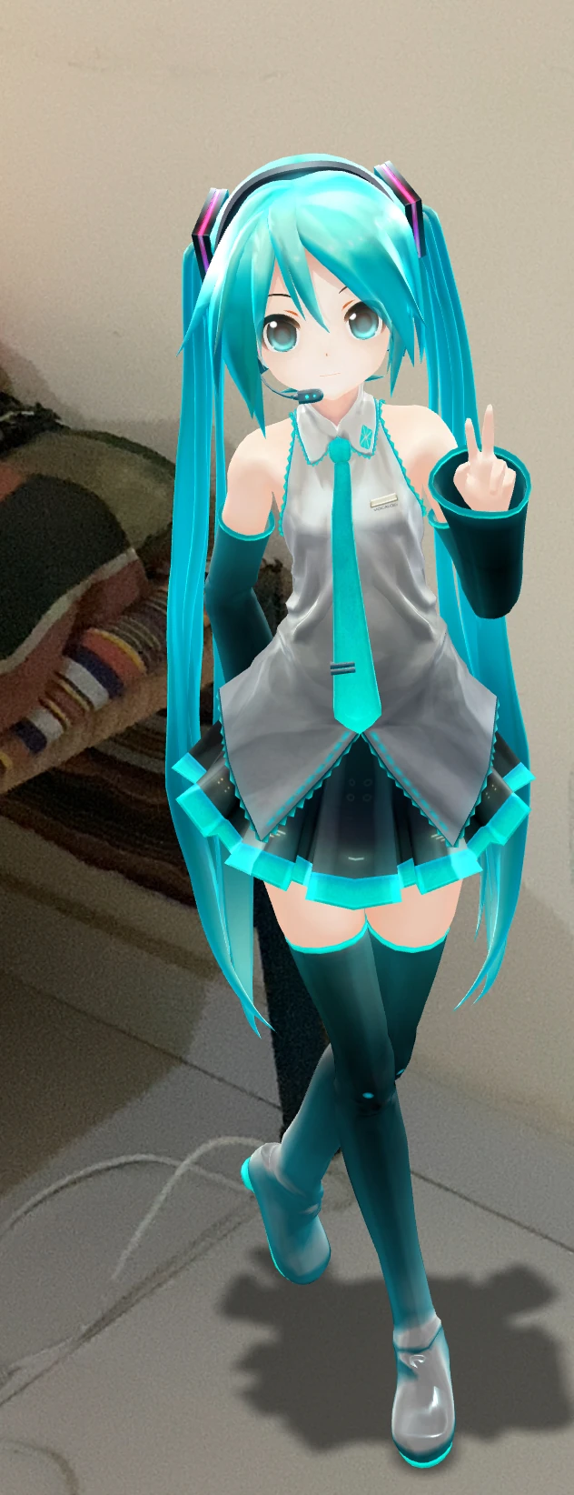 Hatsune Miku is real see she's in my bedroom | Fandom