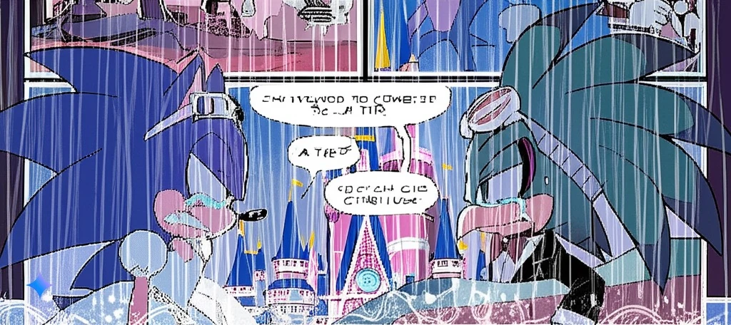 IDW Sonic panels ruined with AI | Fandom