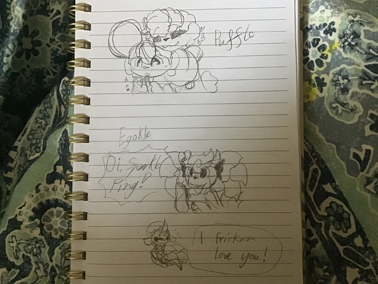 Some ship arts (Romi💖Marylou Eden💖Dylan Sparkle Ping💖Ego Ping and ...