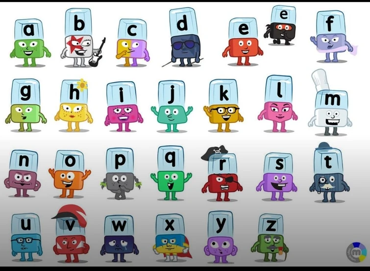 Old Alphablocks Designs | Fandom