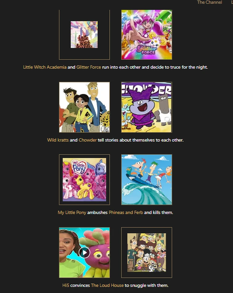 Childhood shows hunger games- Day 1 + Night 1 | Fandom