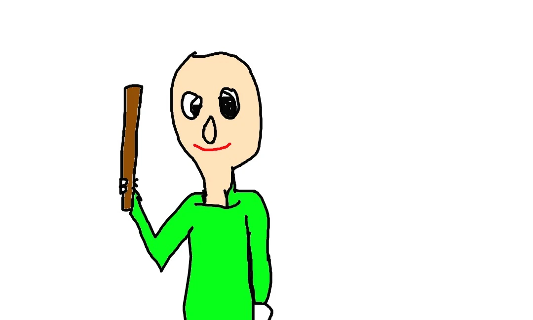 hey baldi fans! i draw my 1st bbieal fanart do you guys like it? | Fandom