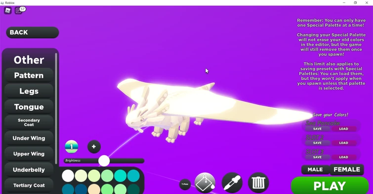 I literally made a pancake skin for my chamei, and it looked so real it ...
