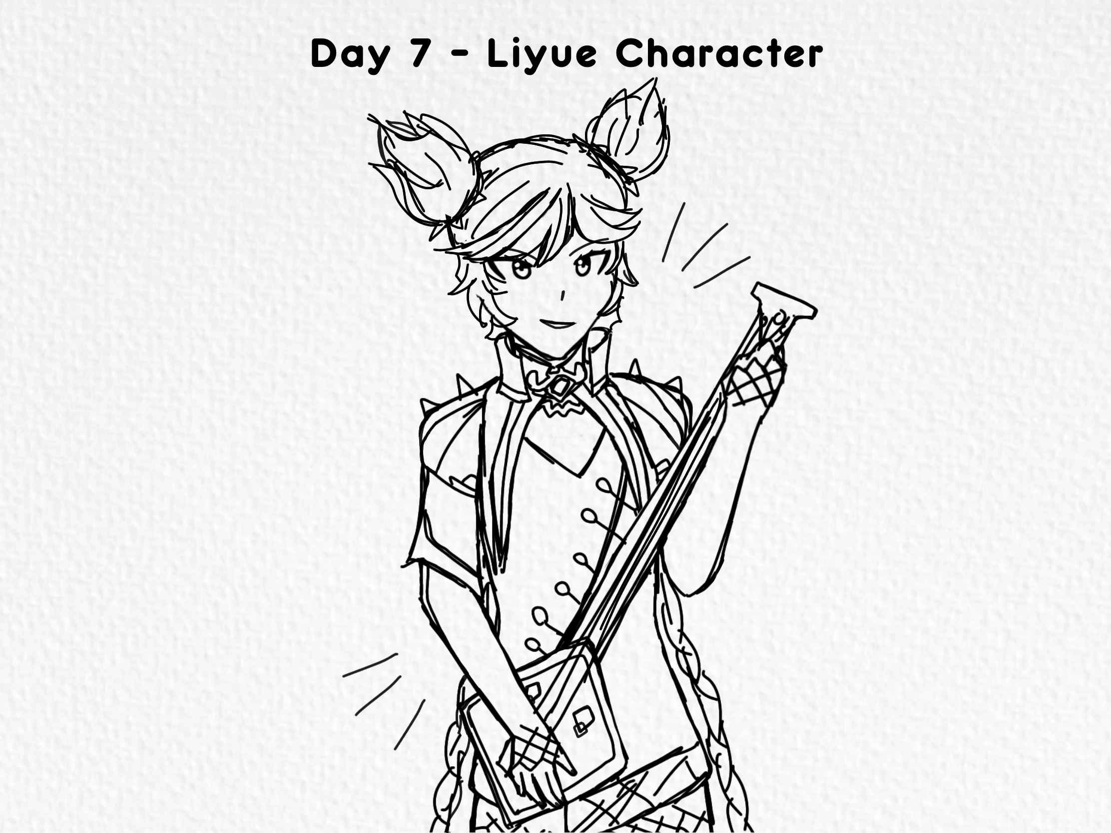 Genshin-tober - Day 7 (Liyue Character) | Fandom