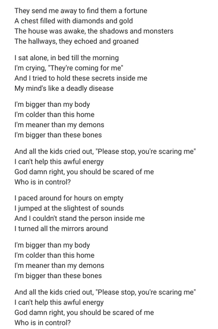 goddamn right you should be scared of me | Fandom