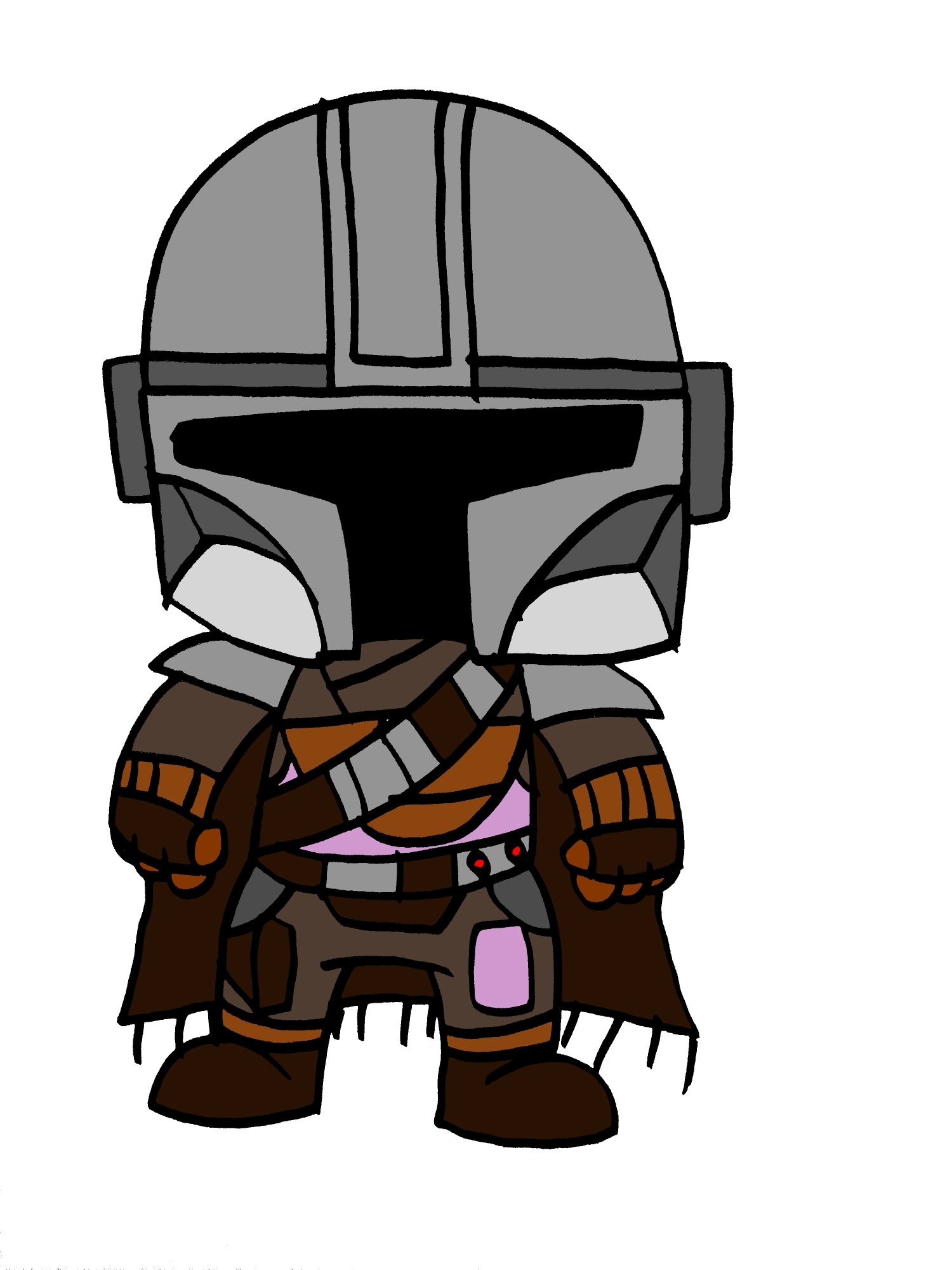 My drawing of The Mandalorian | Fandom