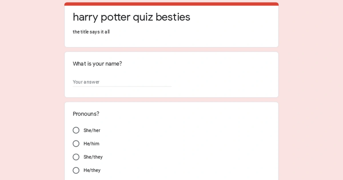 A hp quiz! | Fandom