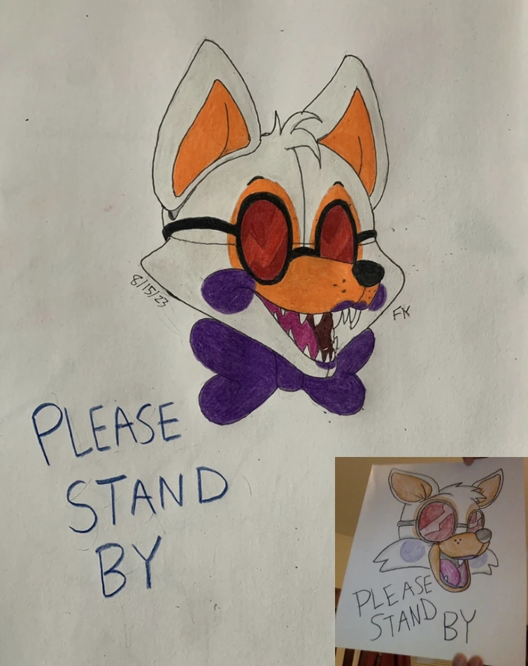 Old Lolbit art, in my new style | Fandom