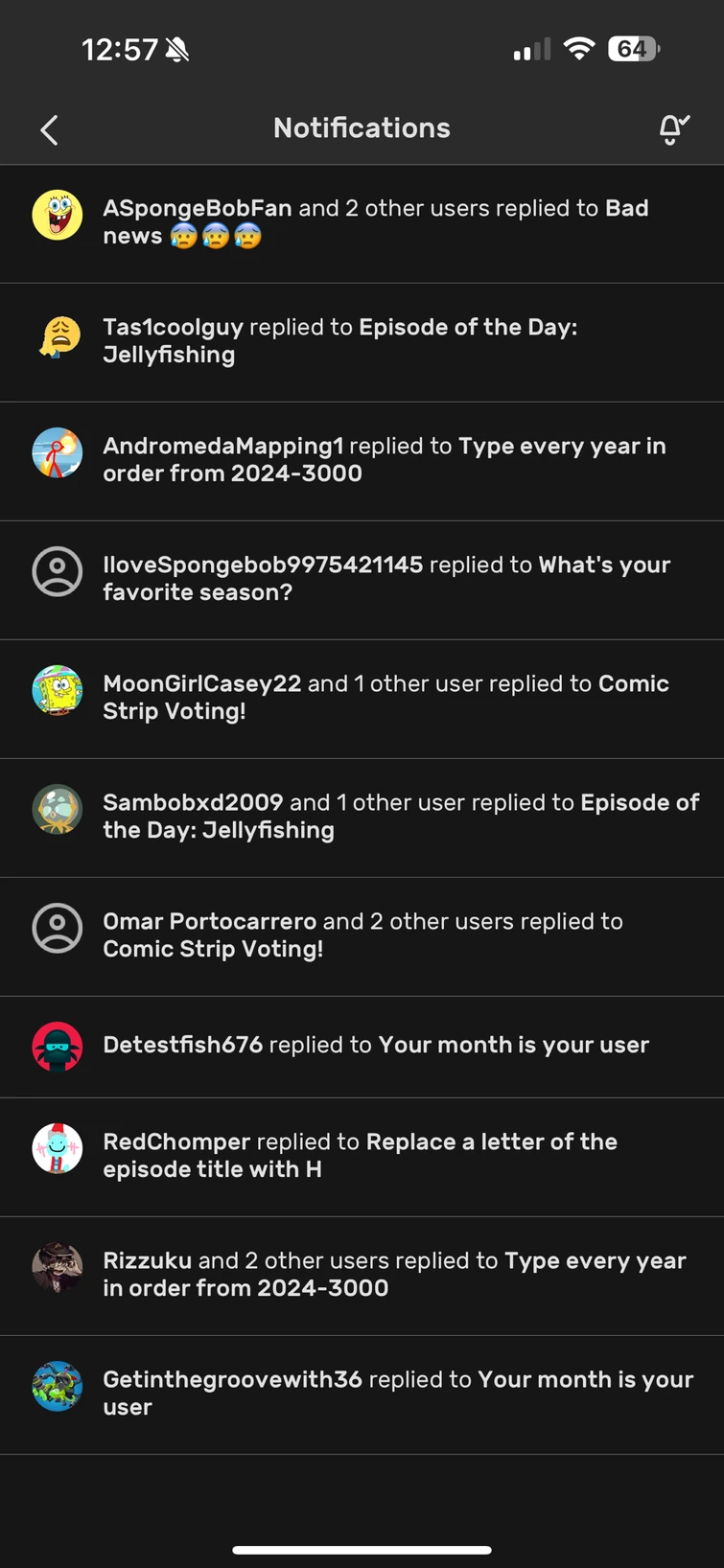 My notifications box | Fandom