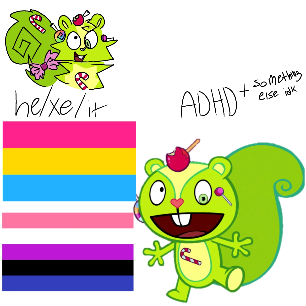 lgbtq hcs day 6: nutty | Fandom