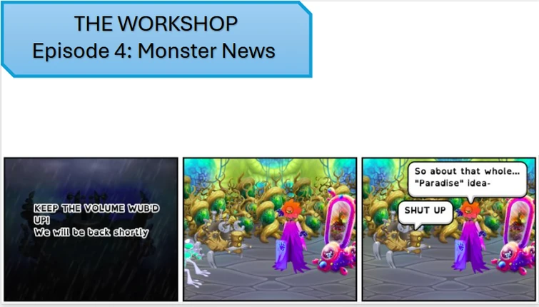 THE WORKSHOP Episode 4: Monster News | Fandom