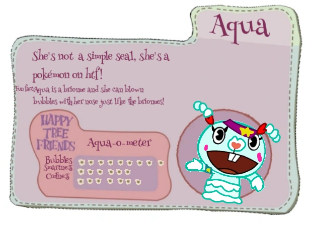 Aqua's collect them all card | Fandom