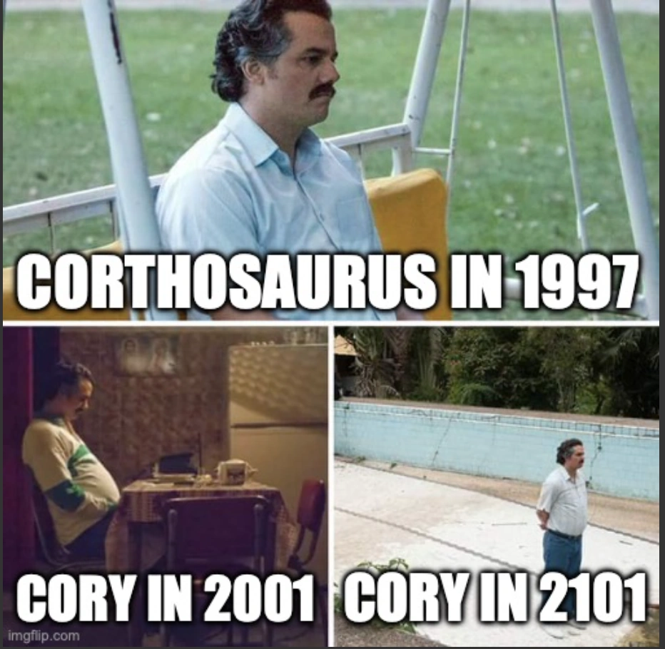 Corythosaurus meme | Fandom