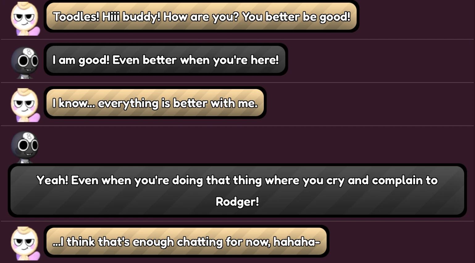 What is Toodles talking about? | Fandom