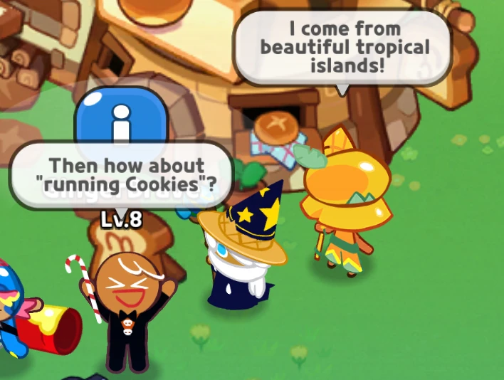 “Running cookies must be an island!” Ahh | Fandom