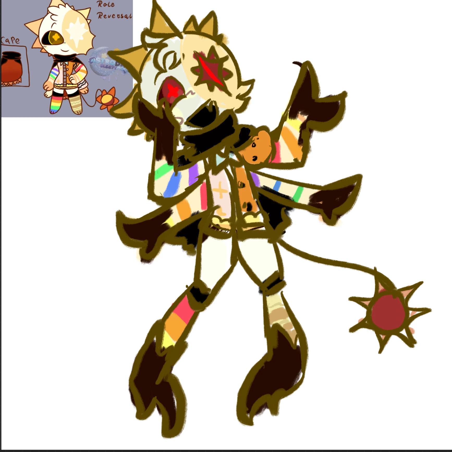 Small sketch of redesigned twisted Solaris. | Fandom