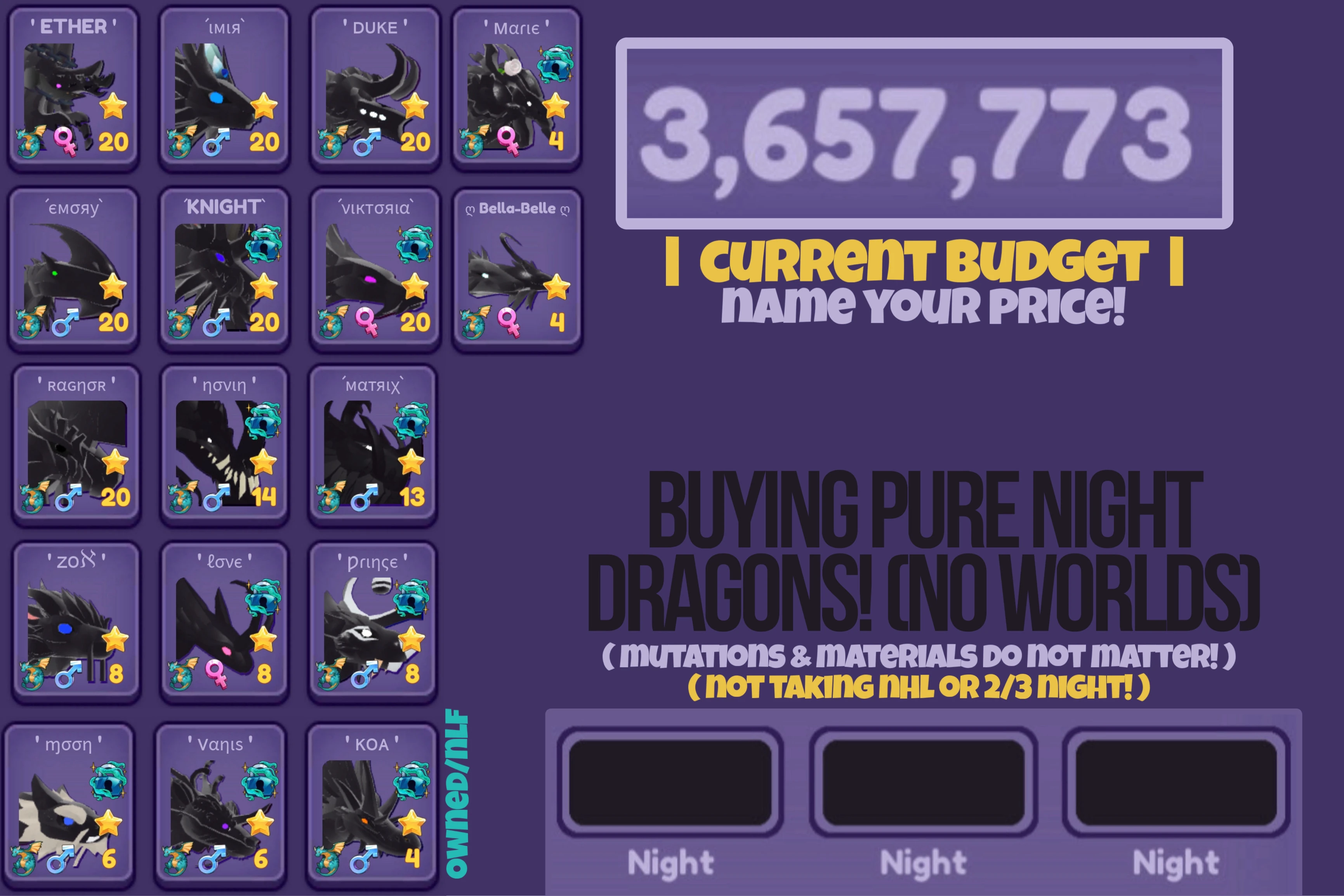 Buying Pure Night Dragons/Co—Hatching! | Fandom