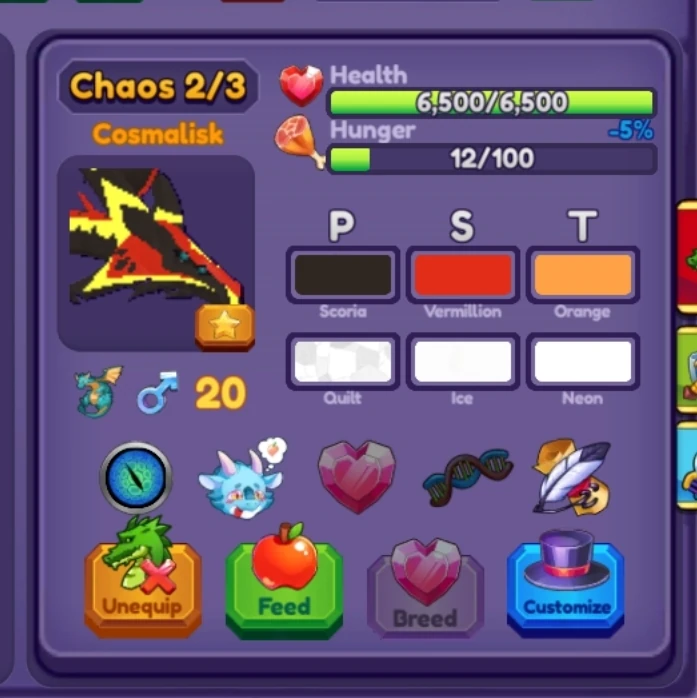 Looking for a Default Cosmalisk (Close) Continues | Fandom