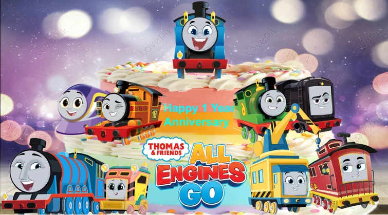 Happy 1 Year Anniversary to All Engines Go! | Fandom