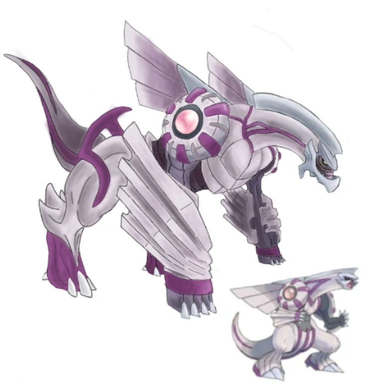 On a quest to make origin palkia and dialga look better | Fandom