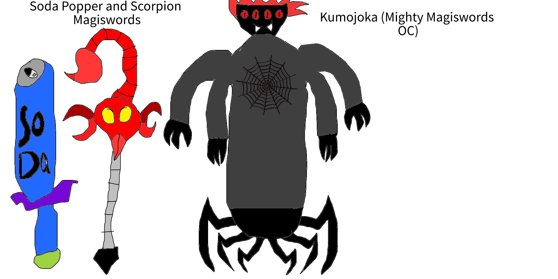 Kumojoka (Mighty Magiswords OC) | Fandom
