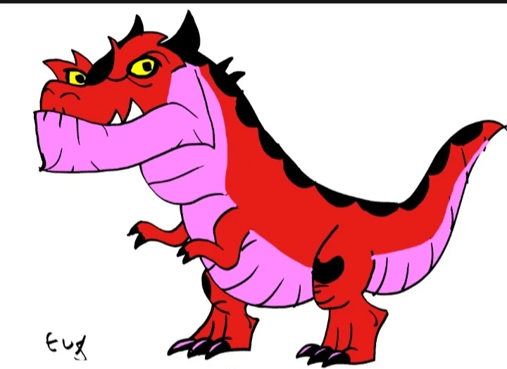 My drawing of Devil Dinosaur | Fandom