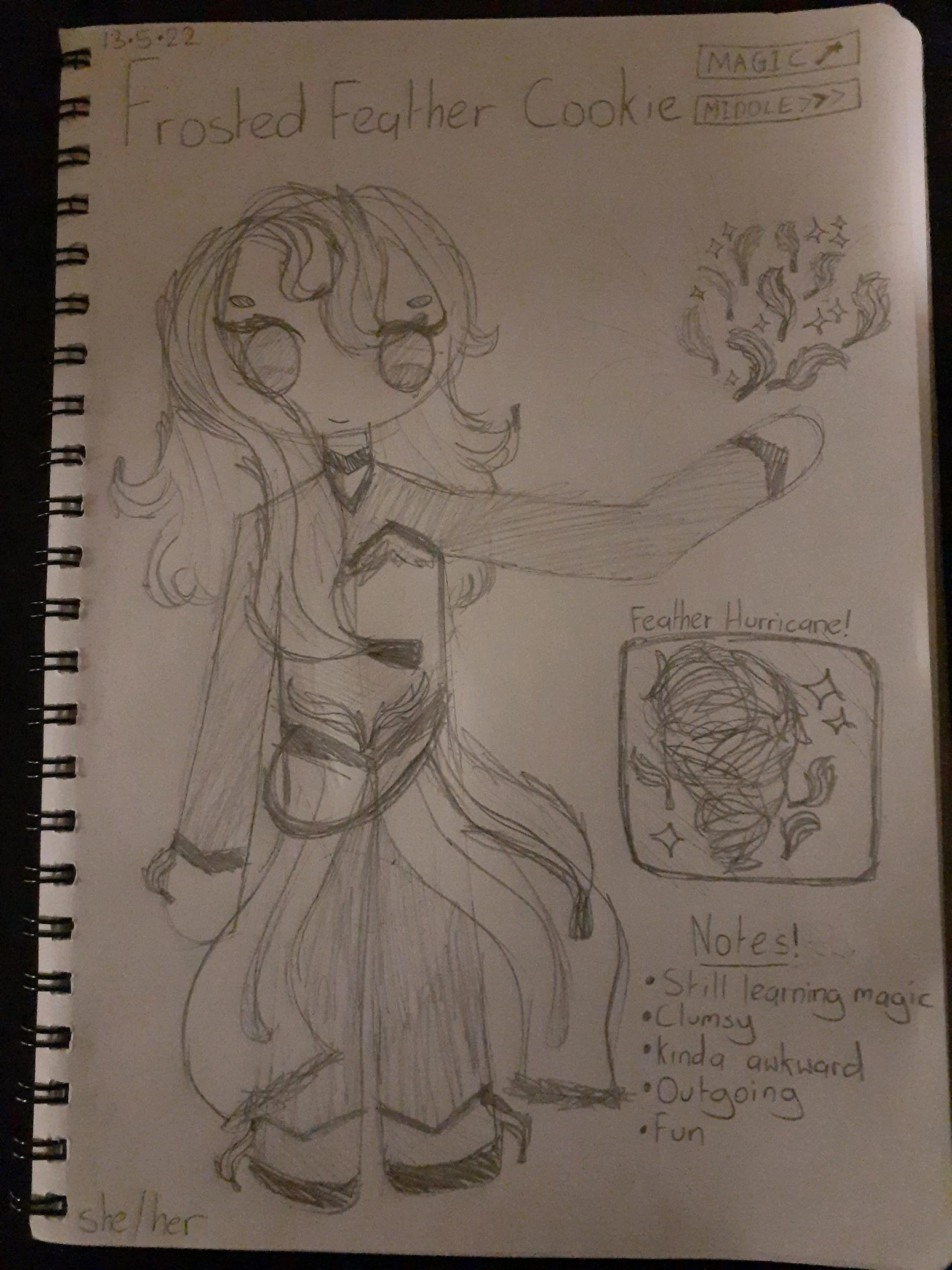 frosted feather cookie oc! | Fandom