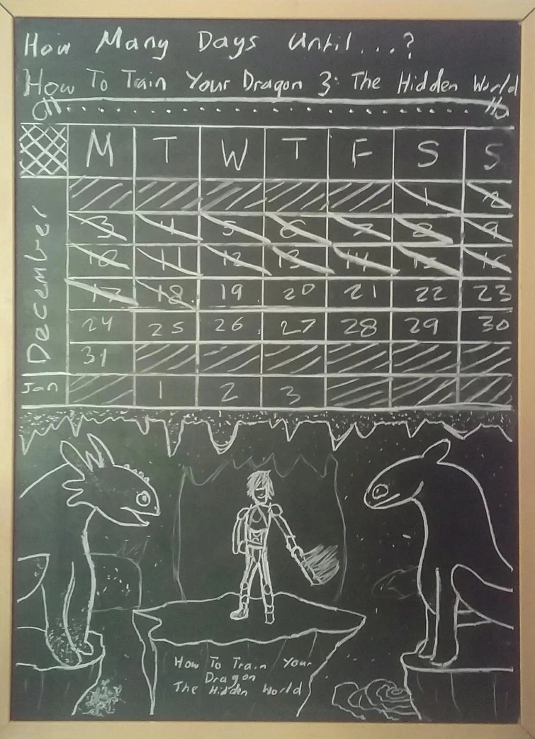 Have a Look at My HTTYD 3: THW Calendar! | Fandom
