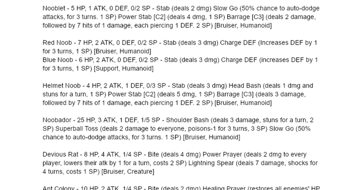 block tales enemies if they were in adventure story | Fandom