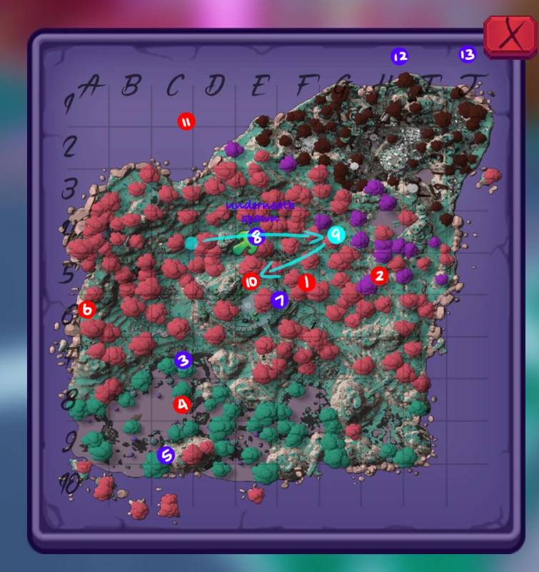 Chest location for all worlds on the mini map! | Fandom
