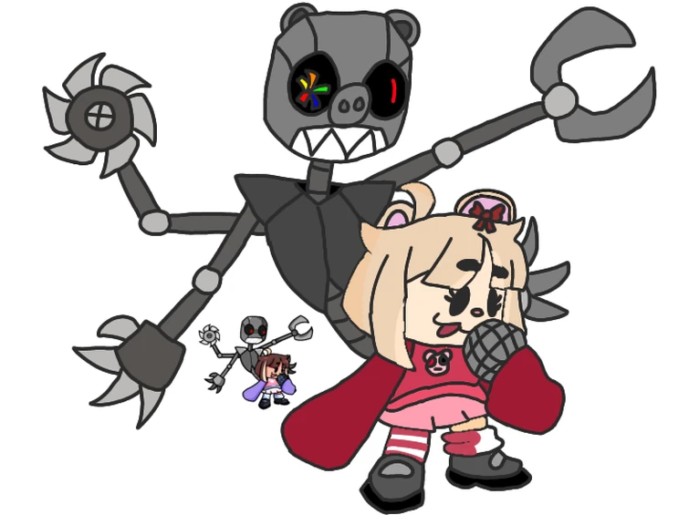 KB And QT As Robby Qnd Mousy From Piggy! | Fandom