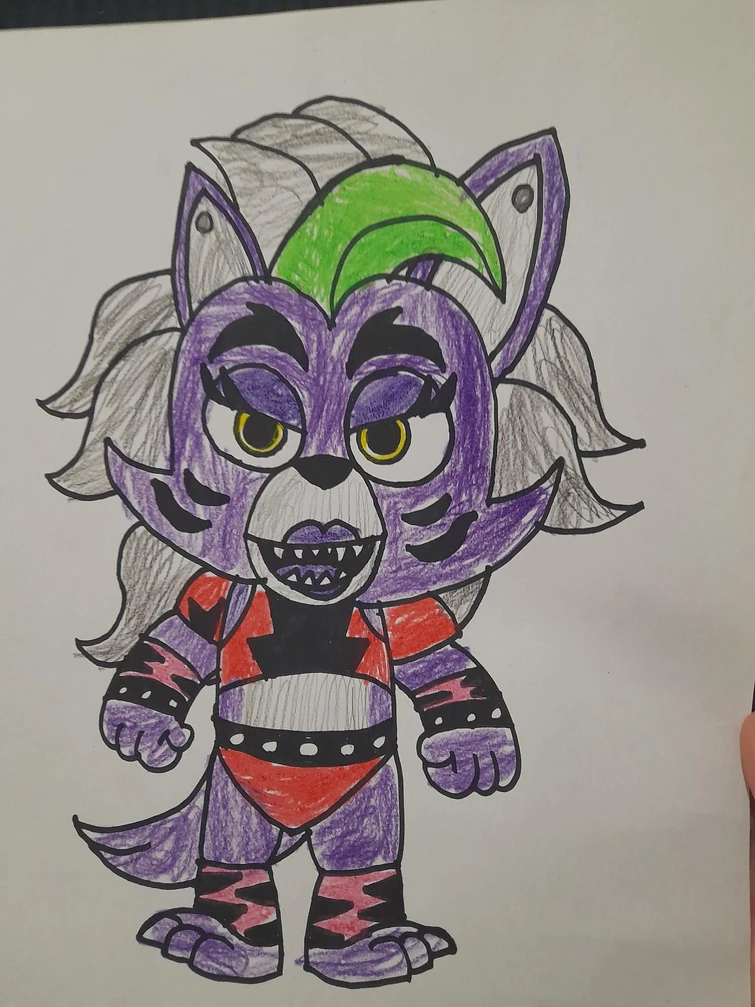 My updated drawing of Roxanne Wolf | Fandom