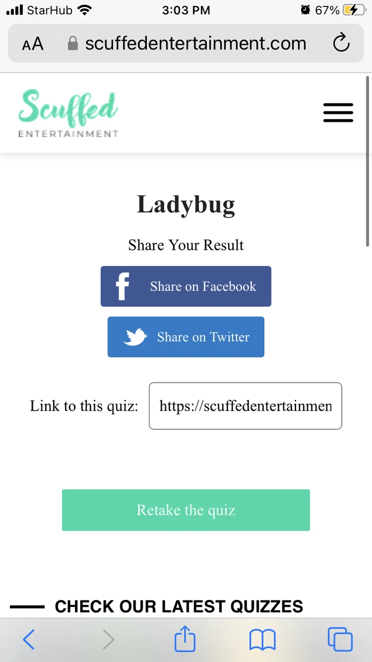 Which character am i based on quizzes? | Fandom