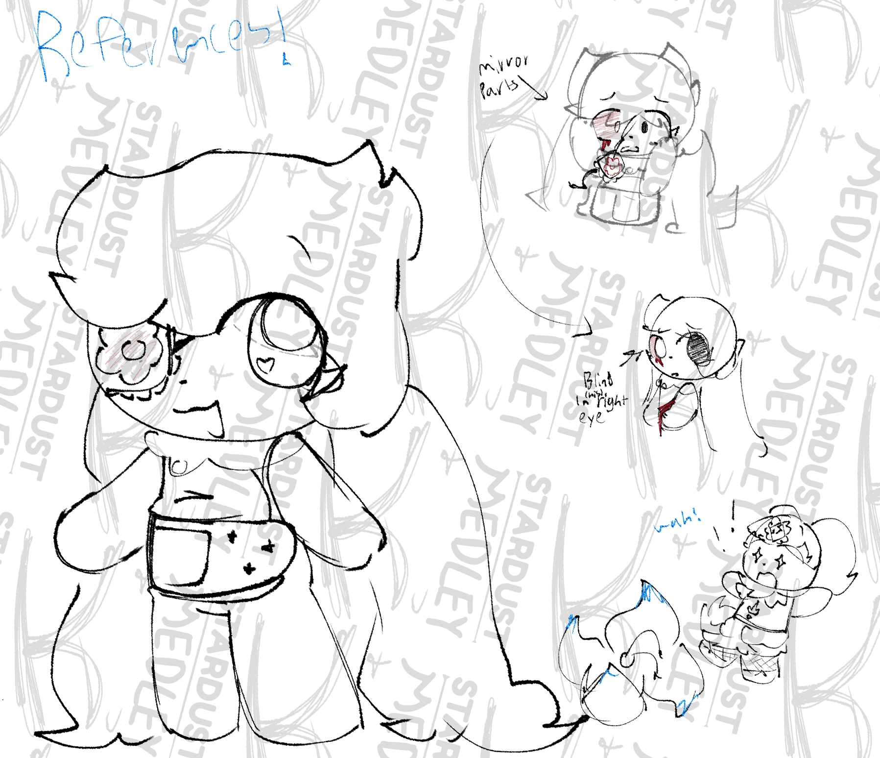 Stardust Medley | References | Fandom